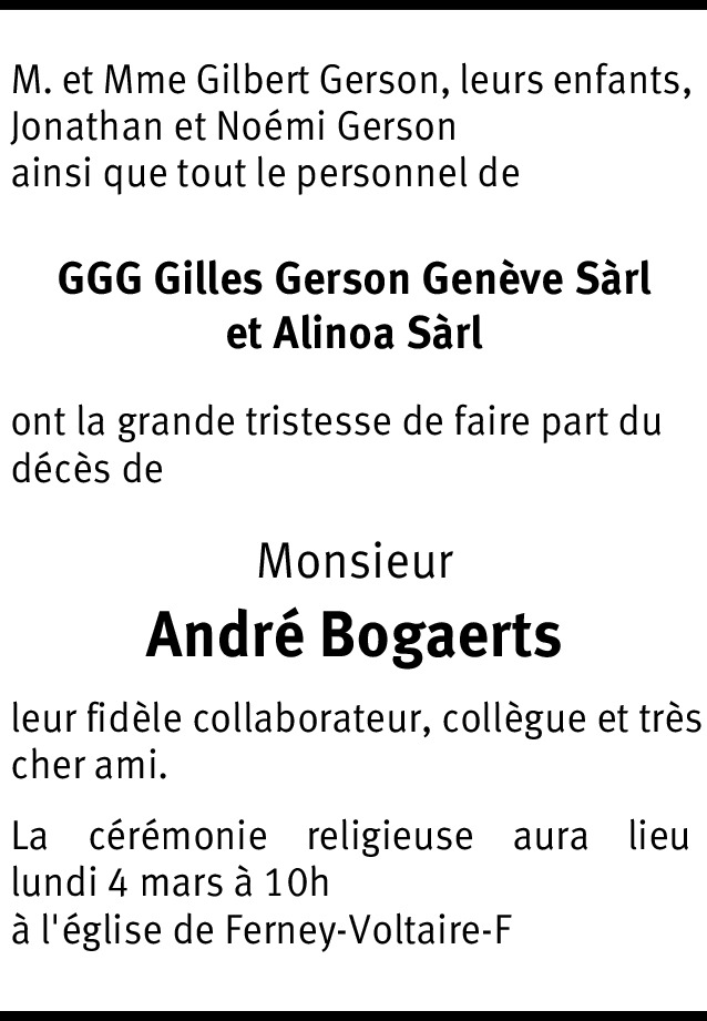 André Bogaerts | Hommages