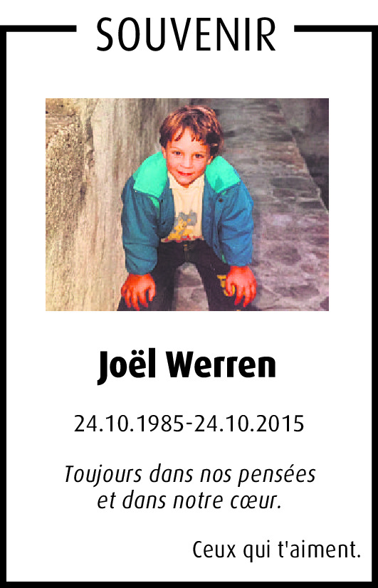 Joël Werren | Hommages