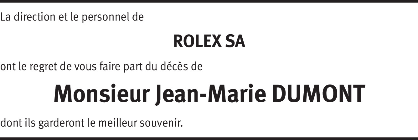 Jean-Marie Dumont | Hommages