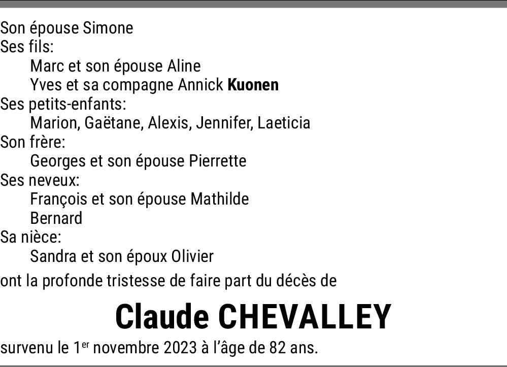 Claude Chevalley | Hommages