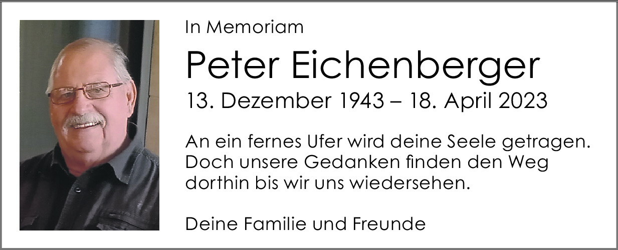 Peter Eichenberger | Hommages