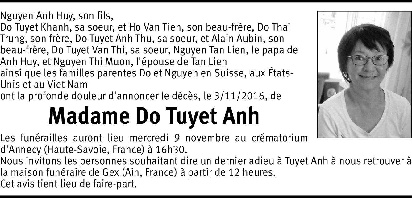 Do Tuyet Anh | Hommages